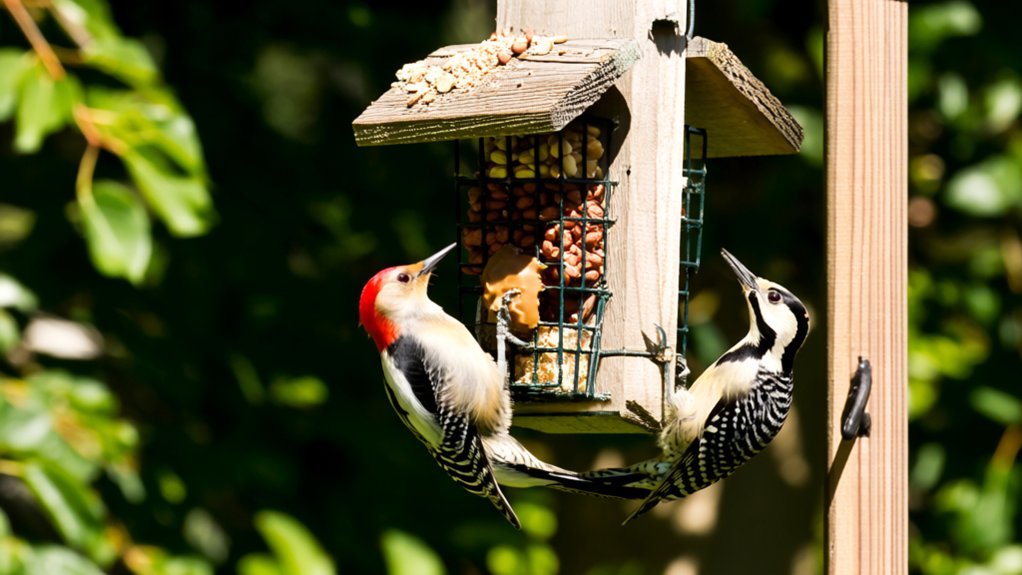 3 Best Peanut Piece Bird Foods for Woodpeckers